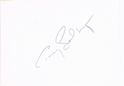 Tony Goldwyn 1960- genuine autograph signed card 4"x6" The Last Samurai ...