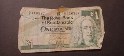 One Pound Note Scotland for sale | eBay