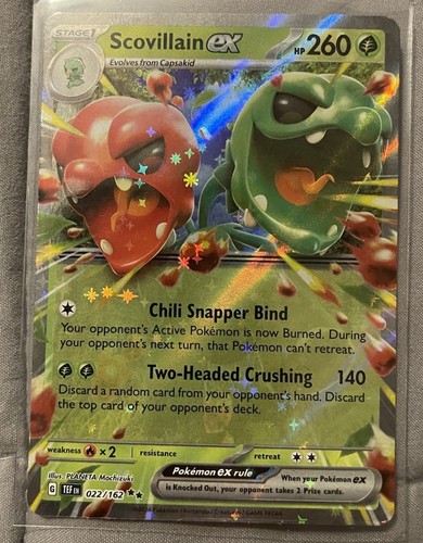 Scovillain ex 022/162 Sv05: Temporal Forces Holo - Pokémon Card | eBay