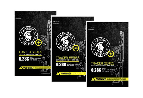 Lancer Tactical Pro Series 6mm Airsoft 0.28g Tracer BBs 12,000 Rounds ...