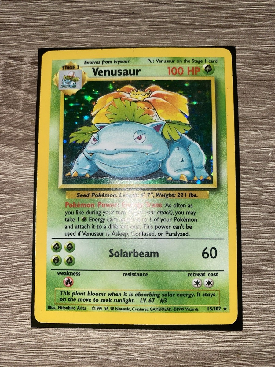 Cartao Pokemon Venusaur Deck Pokémon Venusaur Batalha V Copag Deck