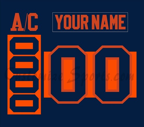 New York Islanders Customized Number Kit for 2024 Stadium Series ...