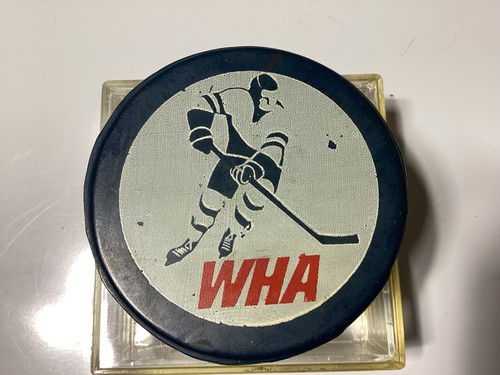 Vintage Blue Official WHA Puck UNUSED NMINT MINT | eBay