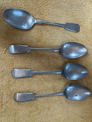 Silver Desert Spoons in Antique Silver-Plated Cutlery for sale | eBay