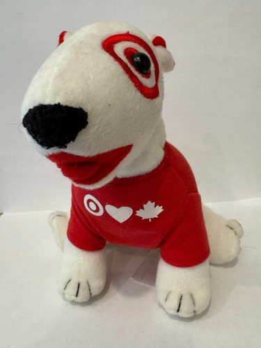 RARE Target Bullseye Plush Dog - Target Loves Canada | eBay