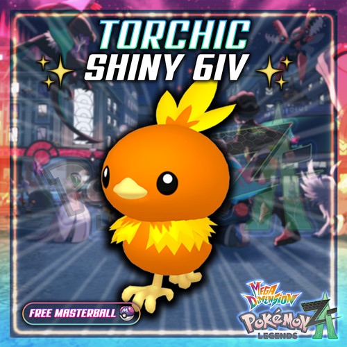 6IV Shiny Torchic Legends ZA MEGA DIMENSION DLC (Legends Z-A) - CUSTOM ...