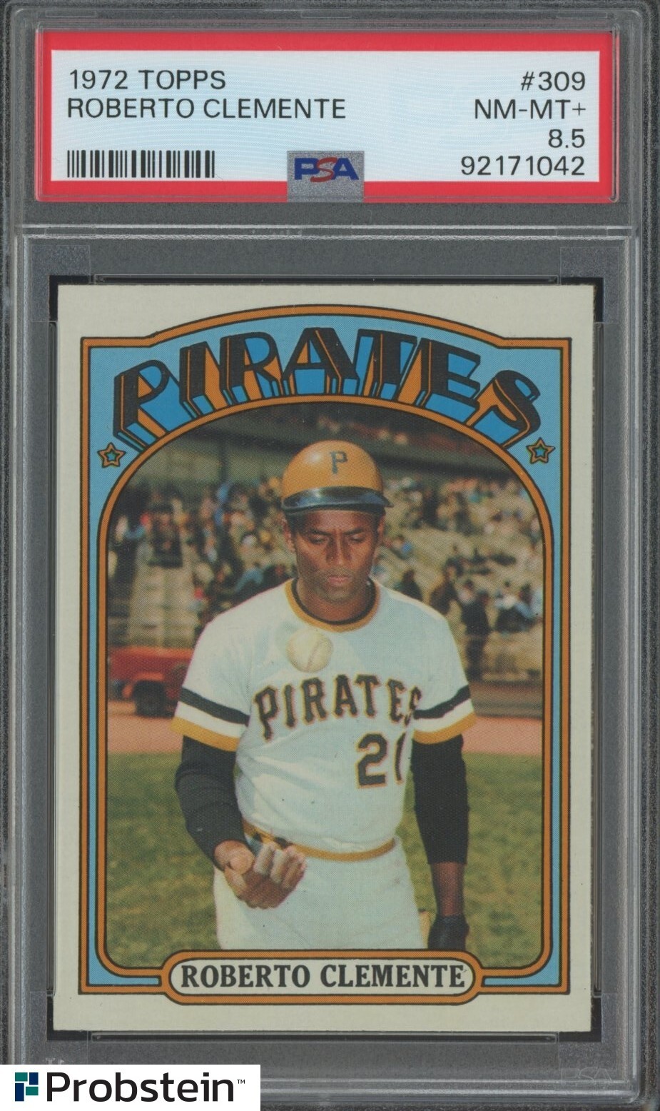 Roberto Clemente 1972 Topps #309 Base Price Guide - Sports Card Investor