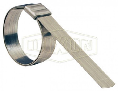 JS245 - Dixon Roll-Over Type Smooth ID Band Clamp, 3/8" Width, 2" Clamp ...