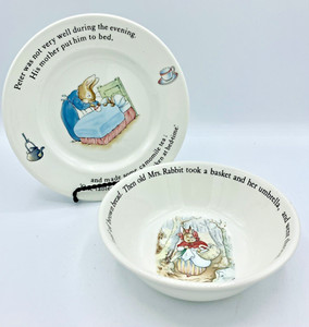 wedgewood peter rabbit set products for sale | eBay