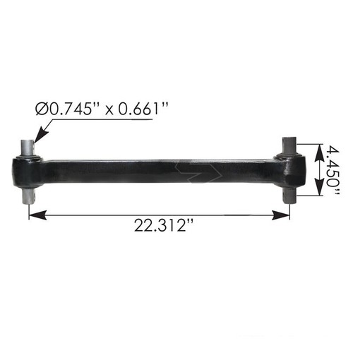 Torque Rod 22.312in I-Beam Volvo VNL part #20448089 # TMR66 | eBay