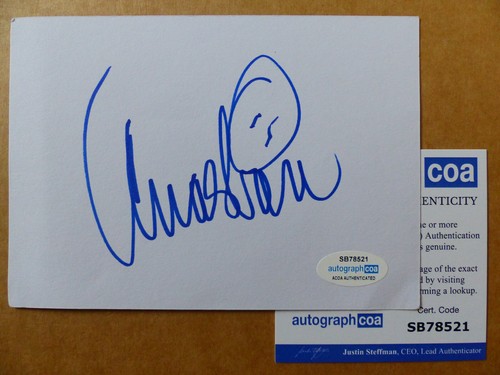 ANASTACIA signed Autograph 4x6 autographed Index Card ACOA COA | eBay