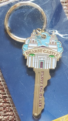 HEARST CASTLE "KEY to the CASTLE" Key Ring | eBay
