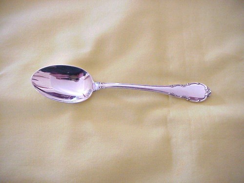 MODERN VICTORIAN BY LUNT STERLING FIVE O'CLOCK SPOON NO MONOGRAM | eBay