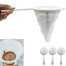 2 Pack Spanish Coffee Filter Strainer Colador De Cafe Flannel Cloth 7 ...