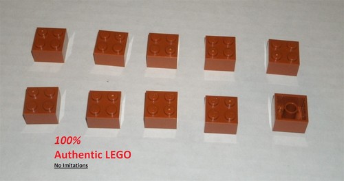 LEGO NEW 2x2 Dark Orange Brick (10x) 6212081 Brick 3003 | eBay