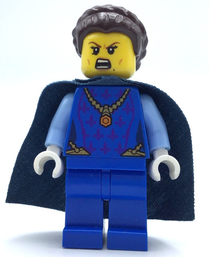 LEGO Queen Halbert - Dark Blue Cape NEXO KNIGHT CASTLE MINIFIGURE ...