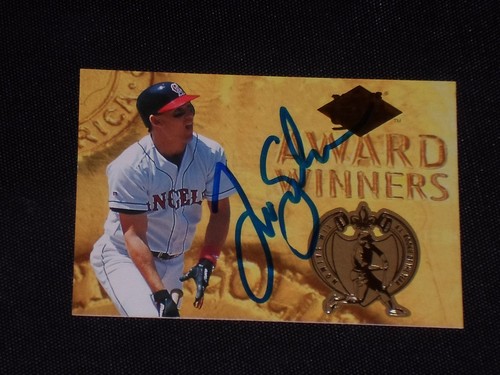 TIM SALMON 1994 FLEER ULTRA AWARD WINNERS SIGNED AUTOGRAPHED CARD #24 ...