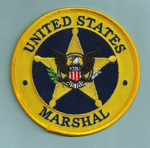 UNITED STATES MARSHAL SERVICE SHOULDER PATCH 4" YELLOW | eBay