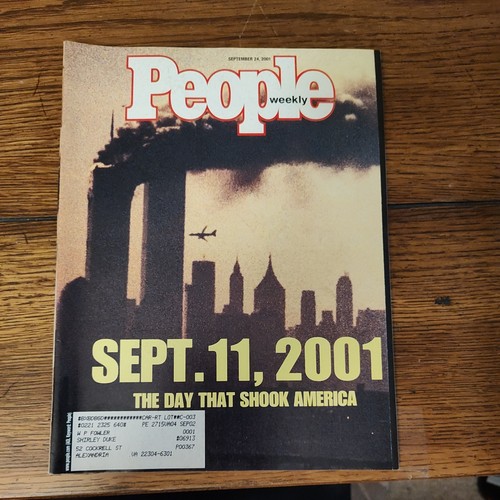 PEOPLE MAGAZINE SEPTEMBER 24, 2001 | eBay