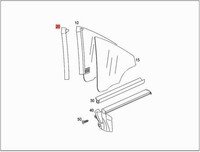 Genuine MERCEDES S203 W203 Sedan Wagon Grab bar Right 20381018511434 | eBay