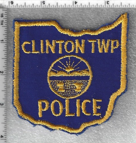 Clinton Township Police (Ohio) Shoulder Patch from the 1970's | eBay