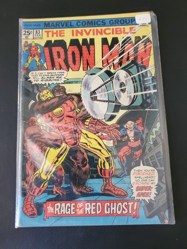 INVINCIBLE IRON MAN #83 (1976) The Rage of the Red Ghost! | eBay