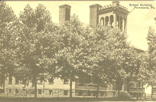Parnassus PA The School Building | eBay