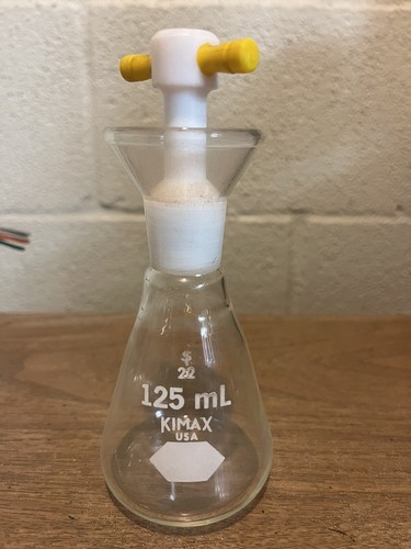 Kimax 125ml Filter Erlenmeyer flask 22 | eBay