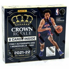 2021-22 Panini Crown Royale Basketball Checklist Info, Box Review, Date