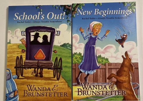 2 Rachel Yoder Series Books 1, 4 Wanda E. Brunstetter Amish Kids ...