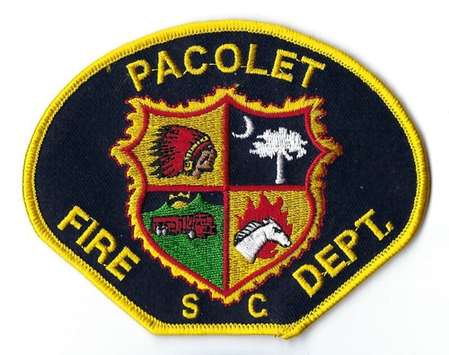 Pacolet (Spartanburg County) SC South Carolina Fire Dept. patch - NEW ...