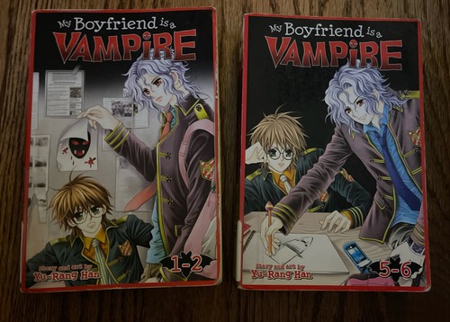 My Boyfriend Is A Vampire 1-2 & 5-6 Manga Graphic Novel Seven Seas ...