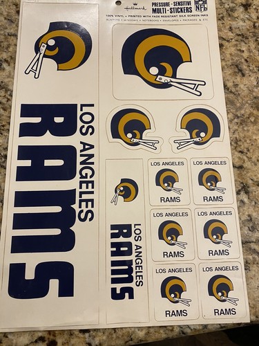 los angeles rams Stickers 70s | eBay