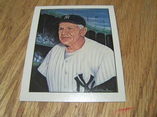 CHARLES STENGEL 1983 TCMA 50 YEARS OF YANKEE ALL STARS 1933 - 1983 CARD ...