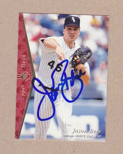 Jason Bere signed 1995 Upper Deck SP card #137-Chicago White Sox | eBay