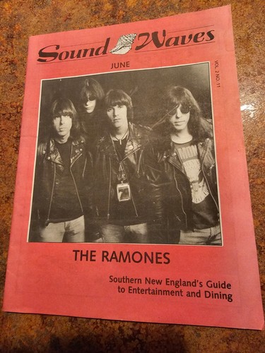 THE RAMONES ~ PHISH - Sound Waves Magazine Vol.2 No.11 - Collector's ...