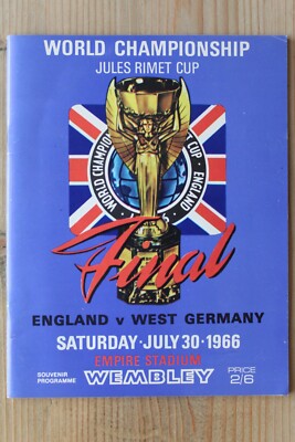 1966 World Cup Program for sale | eBay
