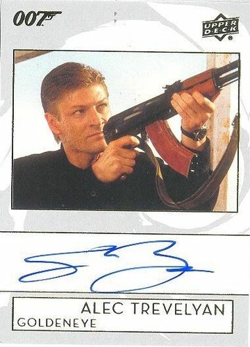 2019 James Bond Collection A-SB Sean Bean As Alec Trevelyan Autograph ...