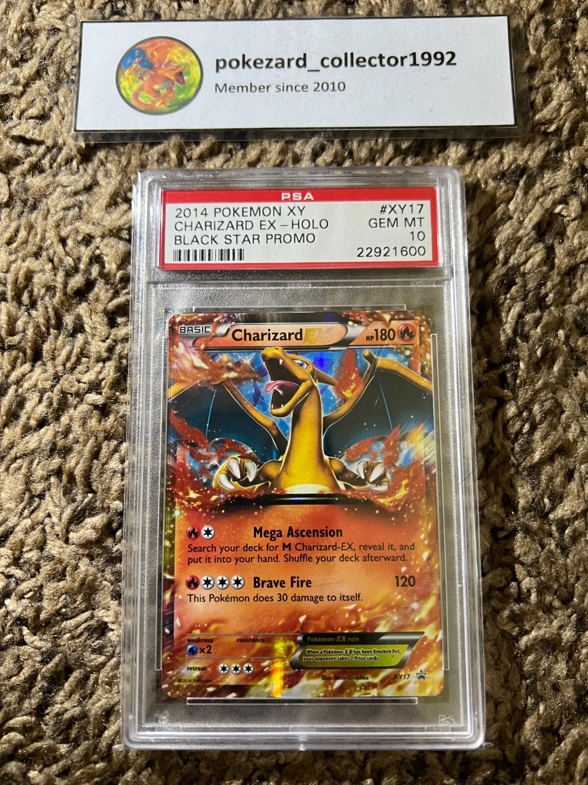 Charizard EX 2014 XY: Black Star Promo #XY17 Charizard EX Box Price ...