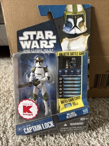 RARE 2010 Star Wars Clone Wars Clone Captain Lock K-Mart Exclusive New ...
