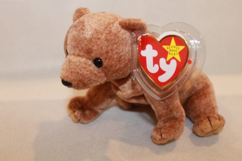 TY Beanie Baby - PECAN the Gold Bear (5.5 inch) MWMT's/cover Stuffed ...