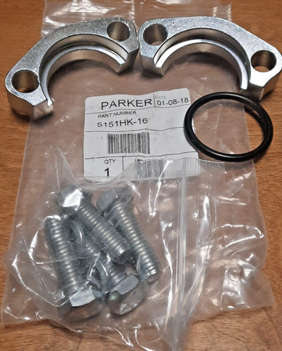 Parker 1" Code 61 Hydraulic Split Flange Kit 5151hk-16 for sale online ...