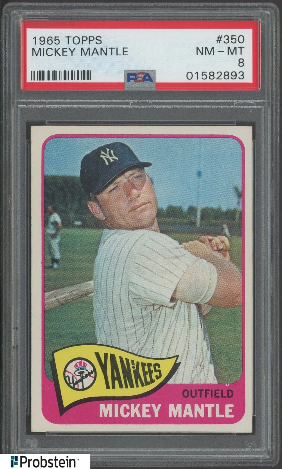 Mickey Mantle 1965 Topps #350 Base Price Guide - Sports Card Investor