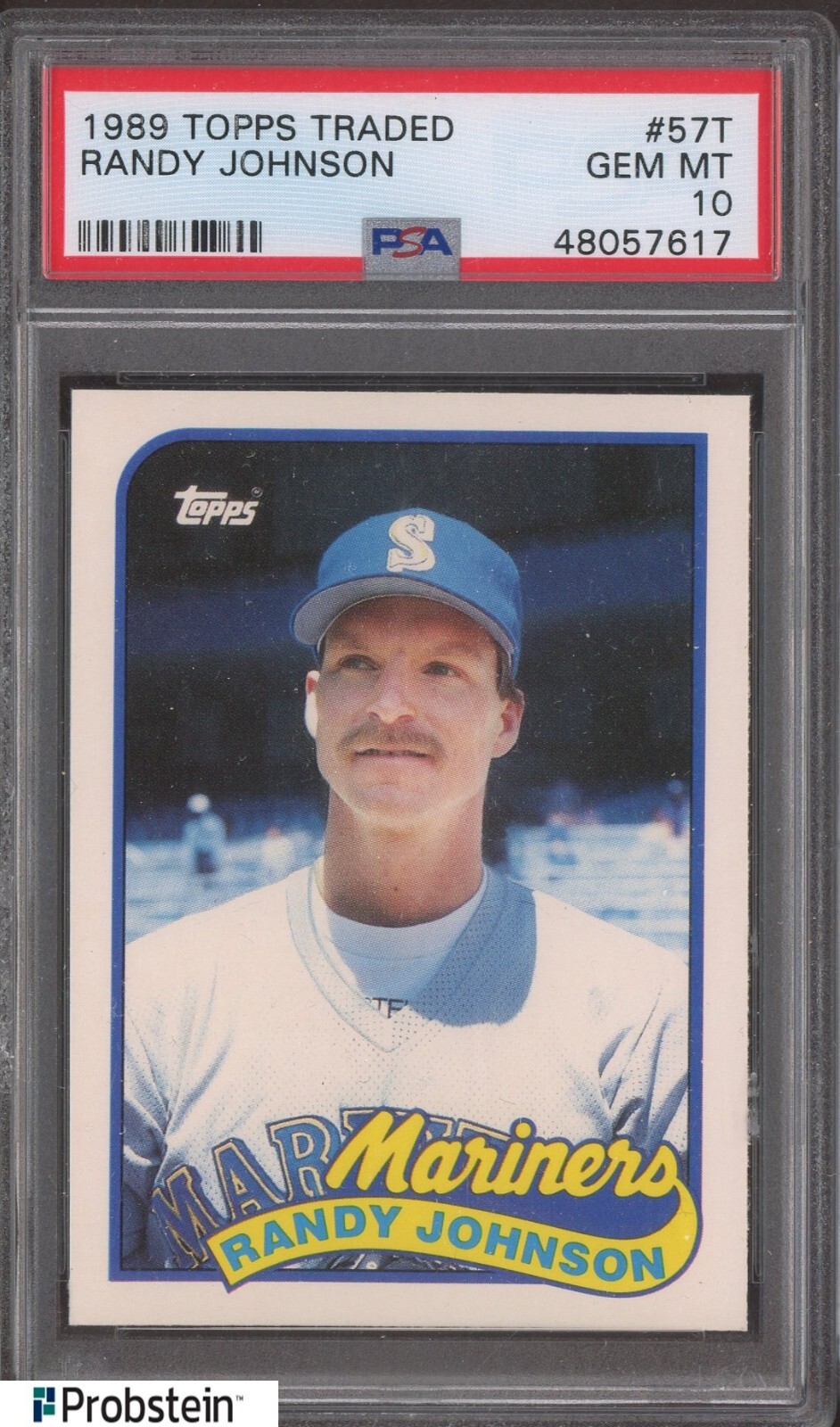 Randy Johnson 1989 Topps Traded #57T Base PSA 10 Price Guide - Sports ...