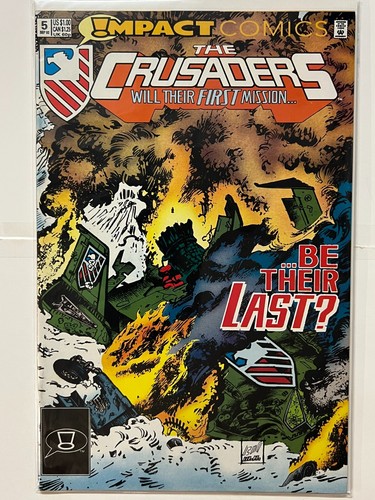 🗯️ The CRUSADERS #5 (direct)(1992 IMPACT / DC Comics) | Combined ...