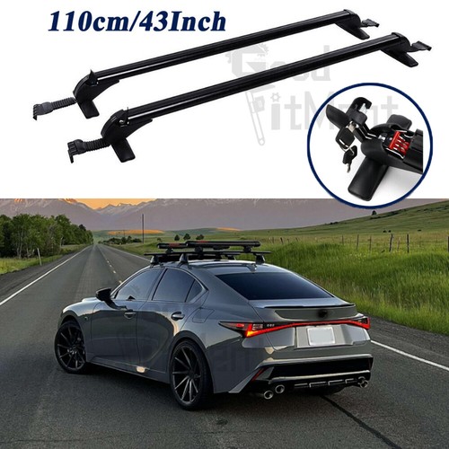 For Lexus IS300 IS350 ES350 2001-2023 43.3" Roof Rack Cross Bar Luggage ...