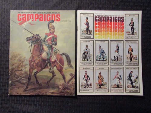 1977 CAMPAIGNS Military Miniatures Magazine #10 11 LOT of 2 VG 4.0 | eBay