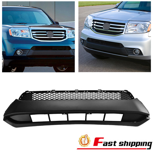 Fits 2012 2013 2014 2015 Honda Pilot Front Bumper Grille Lower Mesh ...