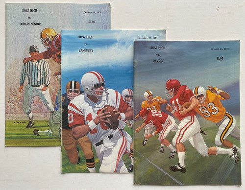 Fremont, Ohio - Fremont Ross High Football Programs (3) - 1978 & 1979 ...