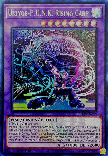 Ukiyoe-P.U.N.K. Rising Carp BLMM-EN079 | eBay